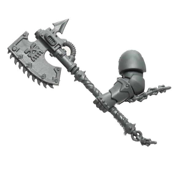 Warhammer 40k Games Workshop World Eaters Khorne Berzerkers Chain Axe ...