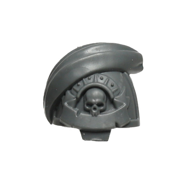 Warhammer 40K Space Marine Primaris Captain in Gravis Armour Shoulder ...