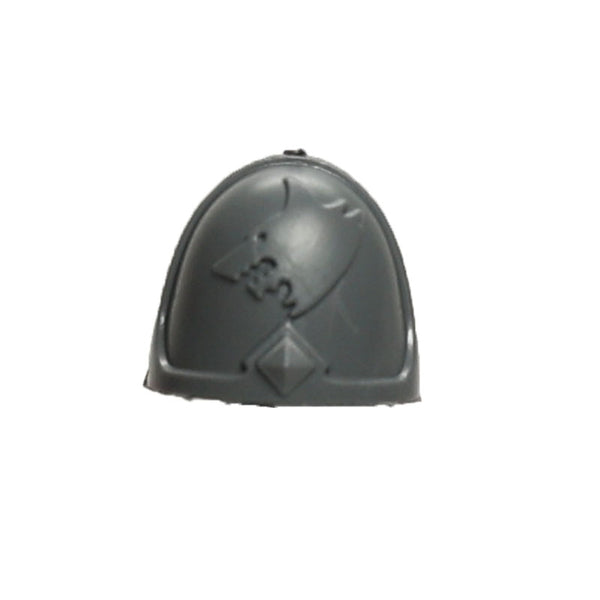 Warhammer 40K Games Workshop Space Wolves Upgrades Shoulder Pad C | Egg ...