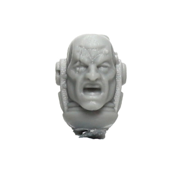Warhammer 40K Forgeworld Word Bearers MKVI Head Bare A | Egg Head Minatures