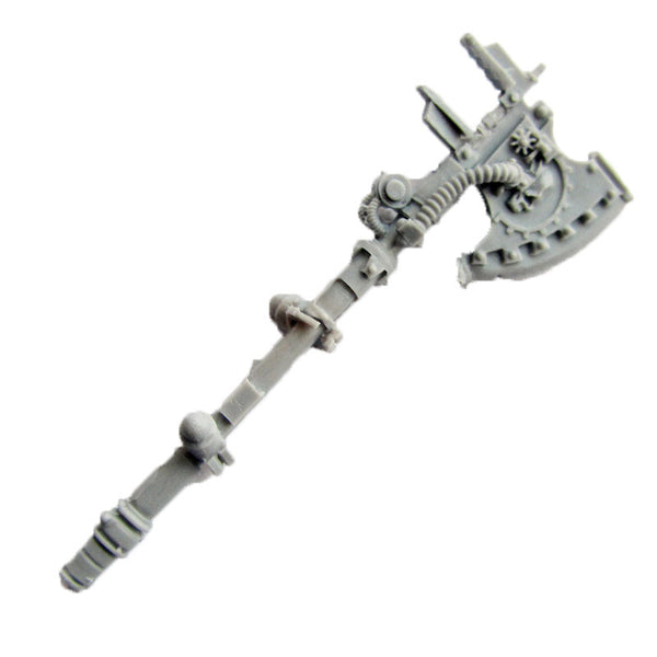 Warhammer 40K Forgeworld Mechanicum Myrmidon Secutor Power Axe A | Egg ...