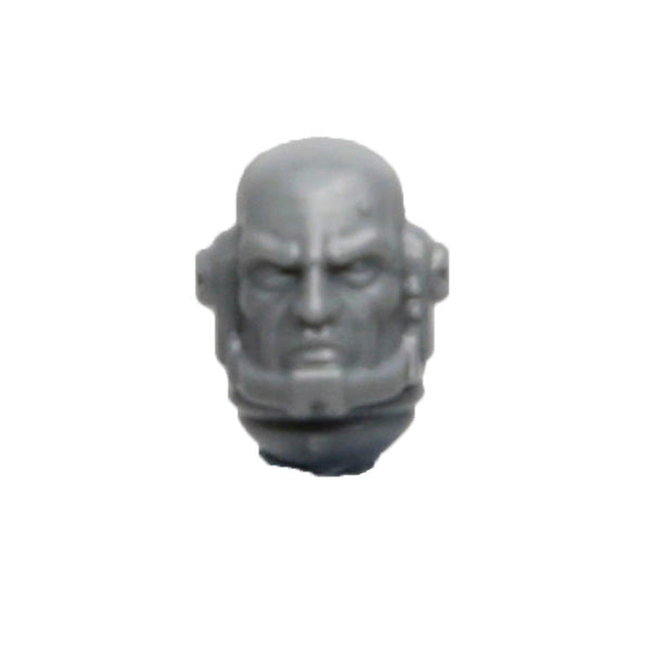 Warhammer 40K Space Marine Primaris Intercessors Head Bare G | Egg Head ...
