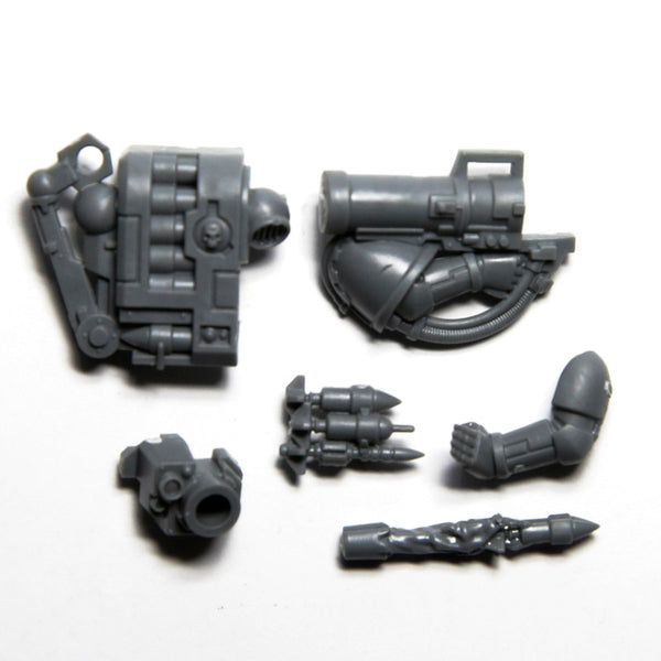 Warhammer 40K Space Marine Devastator Squad Missile Launcher | Egg Head ...