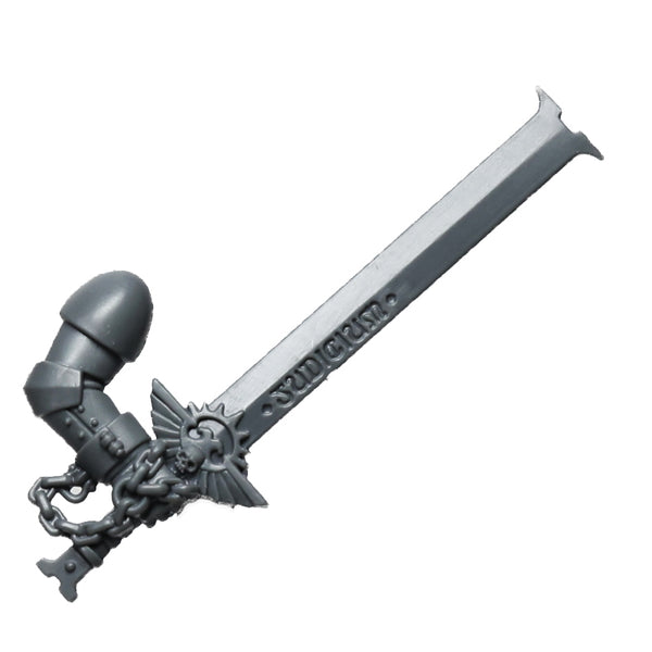 Warhammer 40K Games Workshop Black Templars Upgrade Sword of Judgement ...