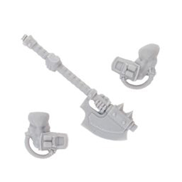 Necromunda Goliath Weapons Set 1 Two Handed Axe | Egg Head Minatures