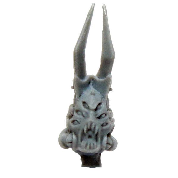 Warhammer 40K Forgeworld Word Bearers Zardu Layak Head Helmet | Egg ...